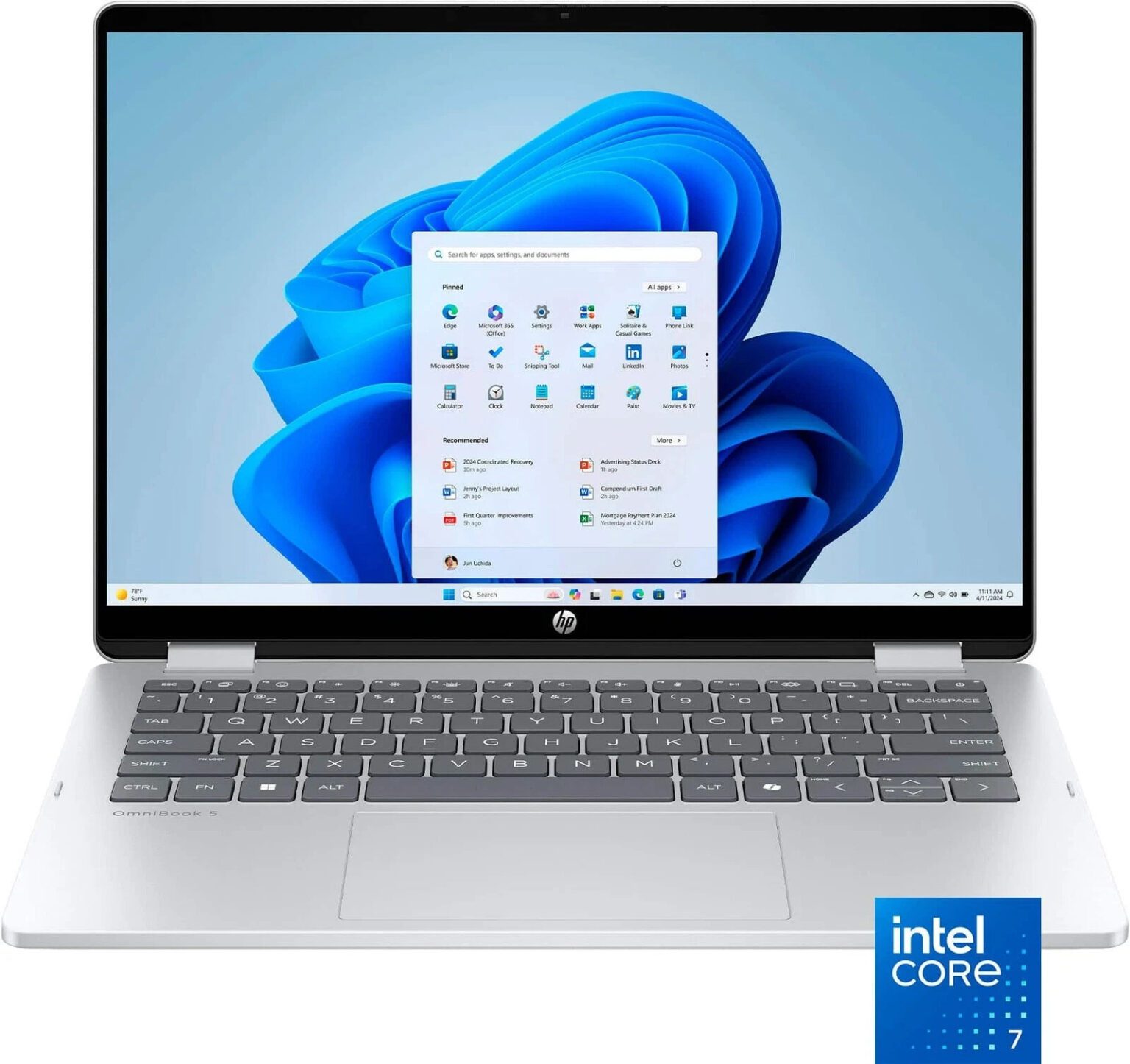HP OmniBook 5 Flip 14″ | Intel Core 7-150U | 16 GB RAM | 512 GB SSD ...